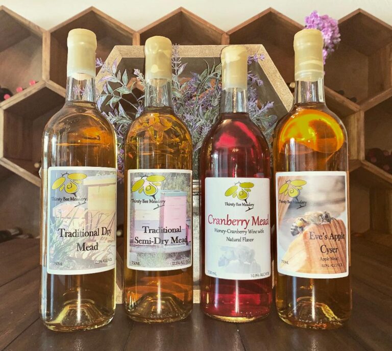 OUR MEADS - Thirsty Bee Meadery